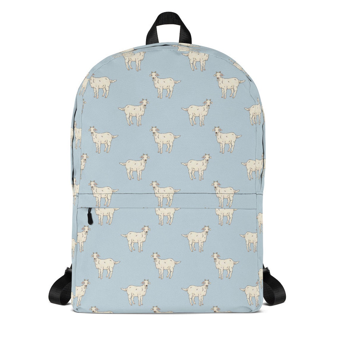 Goat Backpack Farm Animal Laptop Bag Women's Travel - Etsy