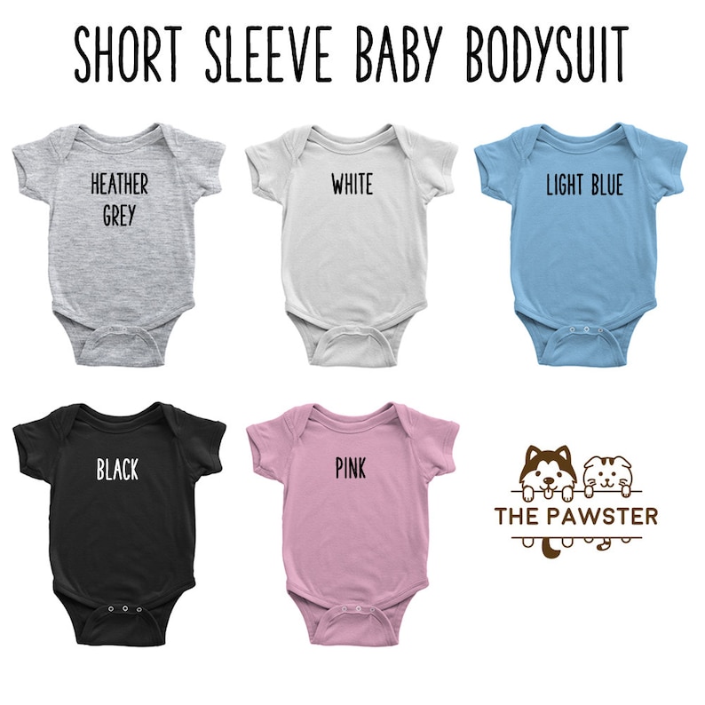 Floral Siberian Husky Baby Bodysuit Nerdy Dog Baby Bodysuit | Etsy