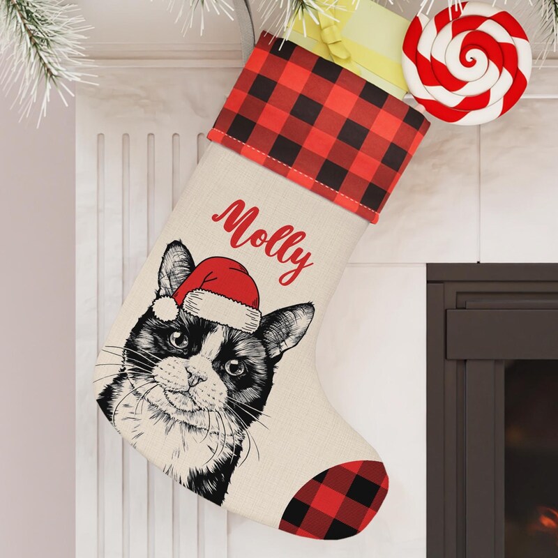 Cat Stockings - Etsy