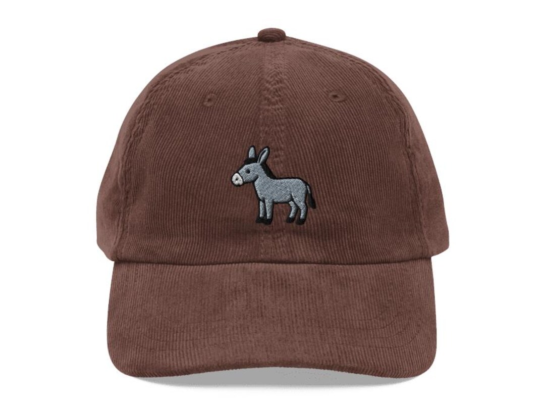 Donkey Hat, Donkey Cap, Beanie, Farmhouse Embroidered Baseball Hat ...
