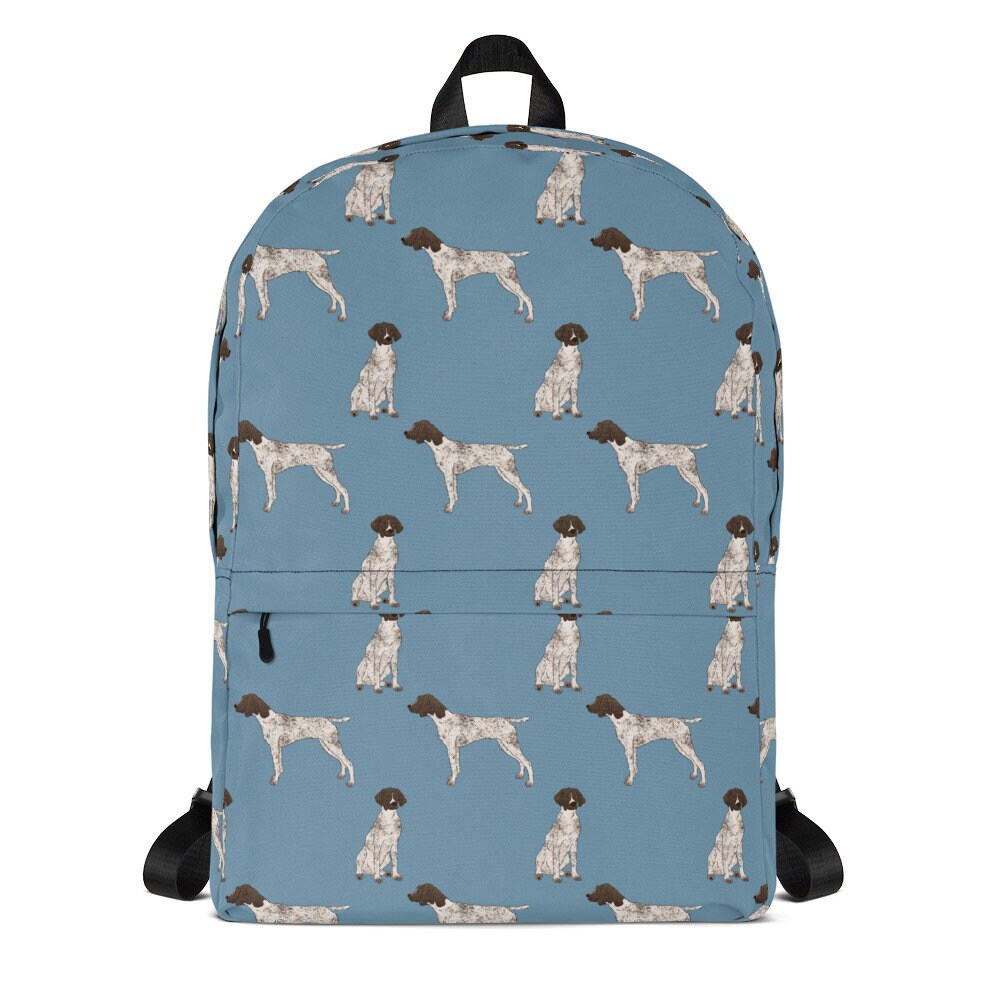 GSP Backpack, German Shorthaired Pointer Dog Laptop Bag, Women's Travel ...