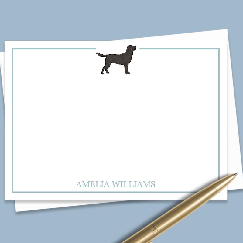 Black Lab Custom Cards - Etsy