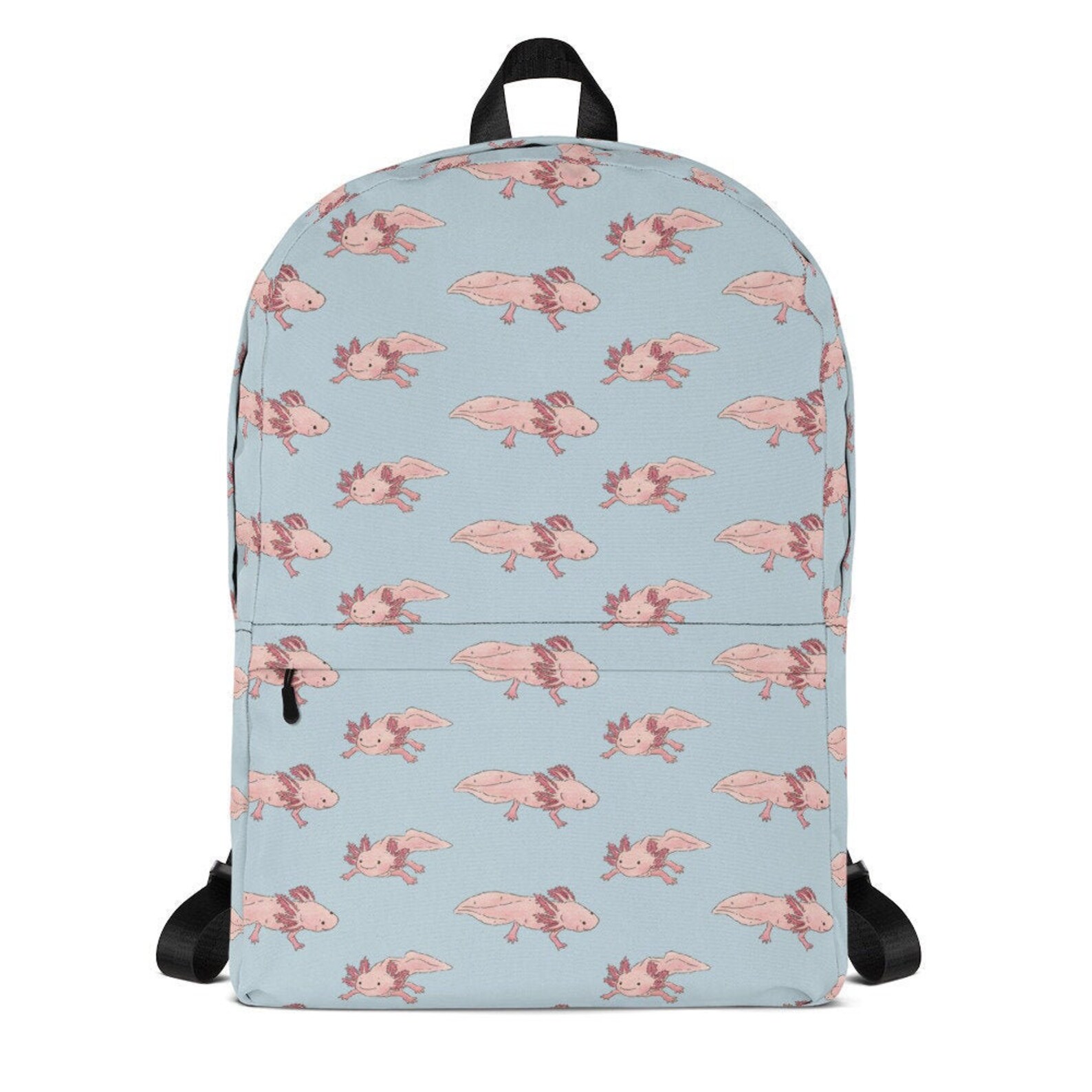 Axolotl Backpack Animal Laptop Bag Women's Travel - Etsy