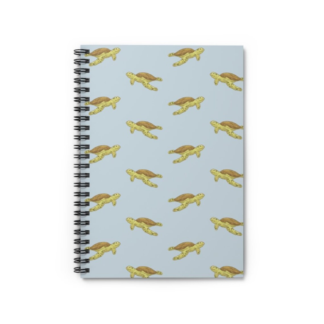 Sea Turtle Notebook Ocean Animal Spiral Notebook Cute - Etsy