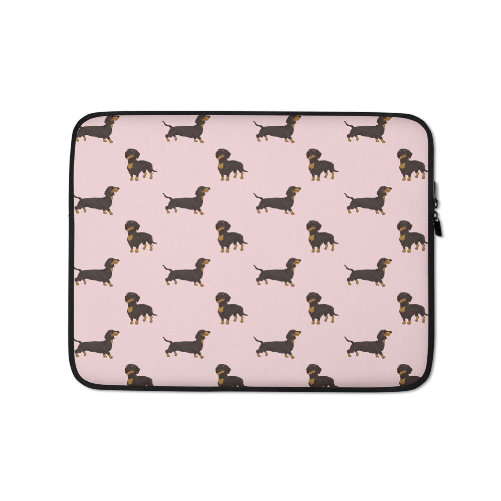 Dachshund Laptop Sleeve, Doxie Mom Laptop Sleeve, MacBook Case, 13 Inch ...