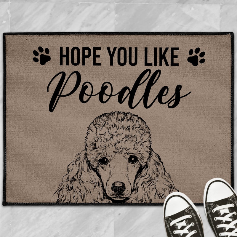 Poodle Rug - Etsy