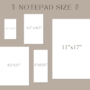 Grizzly Bear Notepad, Personalized Bear Notepad, Custom Stationery ...