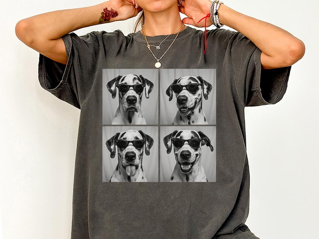 Great Dane Shirt, Photobooth Great Dane Dog Tshirt, Funny Dog Comfort ...