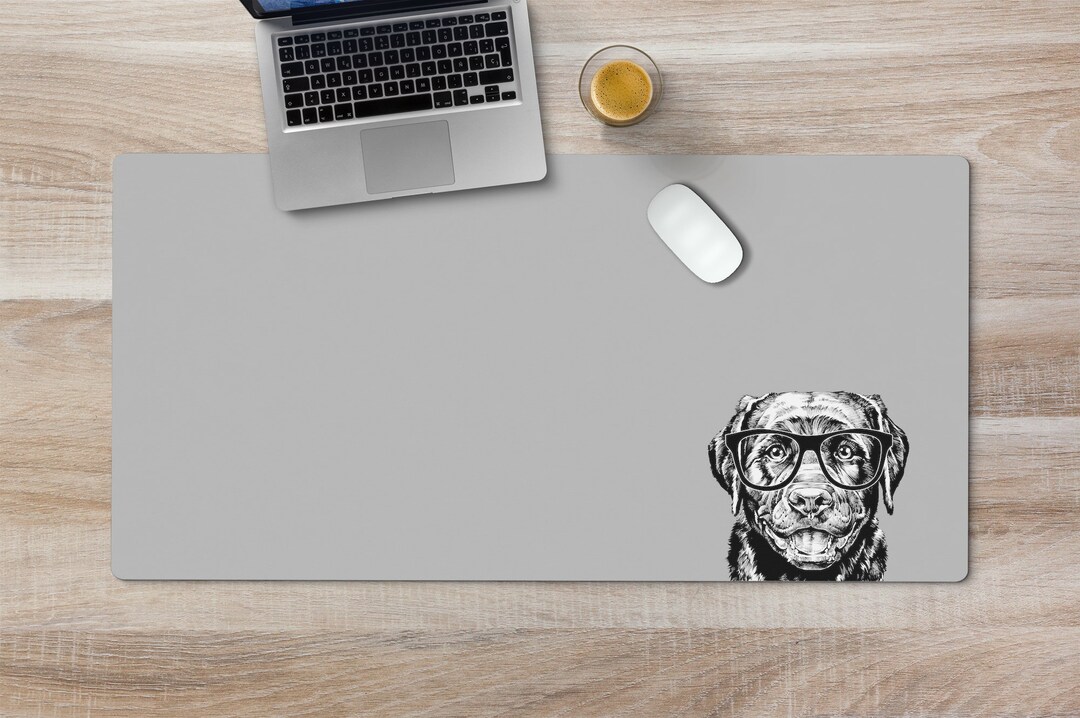 Labrador Retriever Large Desk Mat, Dog Mousepad, Men Desk Pad, Mouse ...