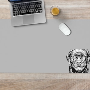 Labrador Retriever Large Desk Mat, Dog Mousepad, Men Desk Pad, Mouse ...