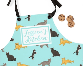 Cat Aprons for Women - Etsy