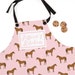 Custom Apron, Horse Aprons, Farm Animal Personalized Cooking Baking ...