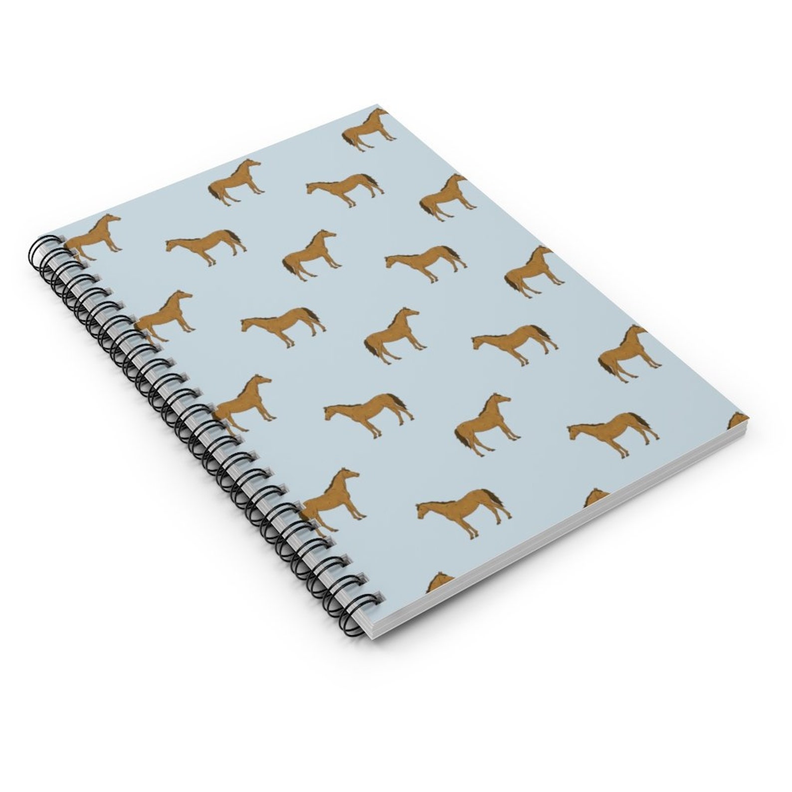 Horse Notebook Farm Animals Spiral Notebook Cute Notepad - Etsy