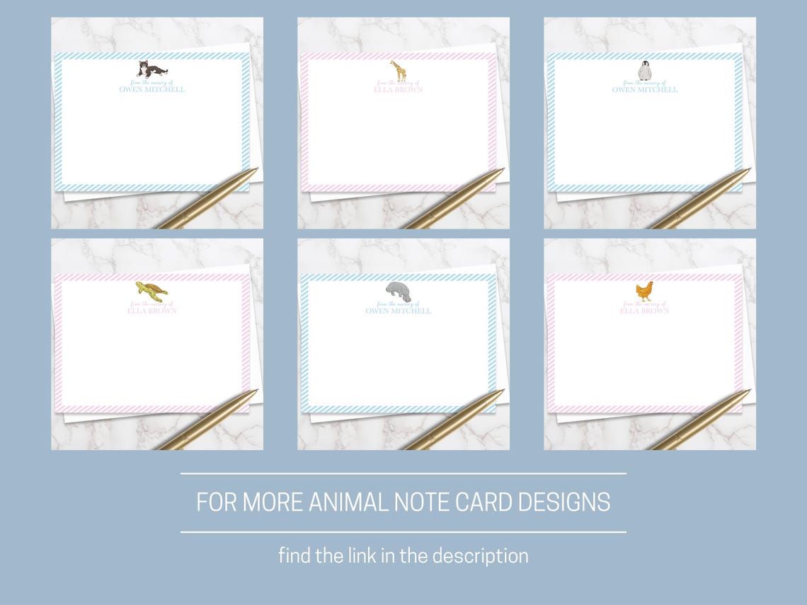 Custom Cockatiel Baby Thank You Card, Baby Shower Thank You Note Cards ...