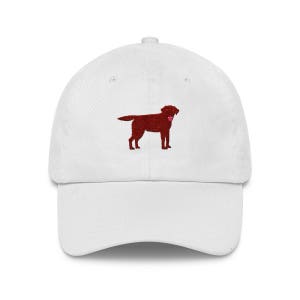 Chocolate Labrador Retriever Embroidered Baseball Hat, Dog Lover Dad ...