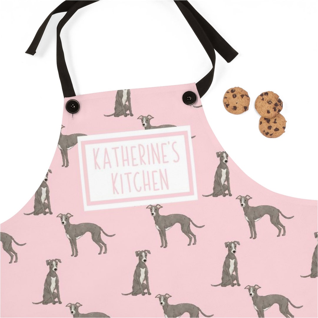 Custom Dog Apron, Italian Greyhound Aprons, Dog Personalized Cooking ...