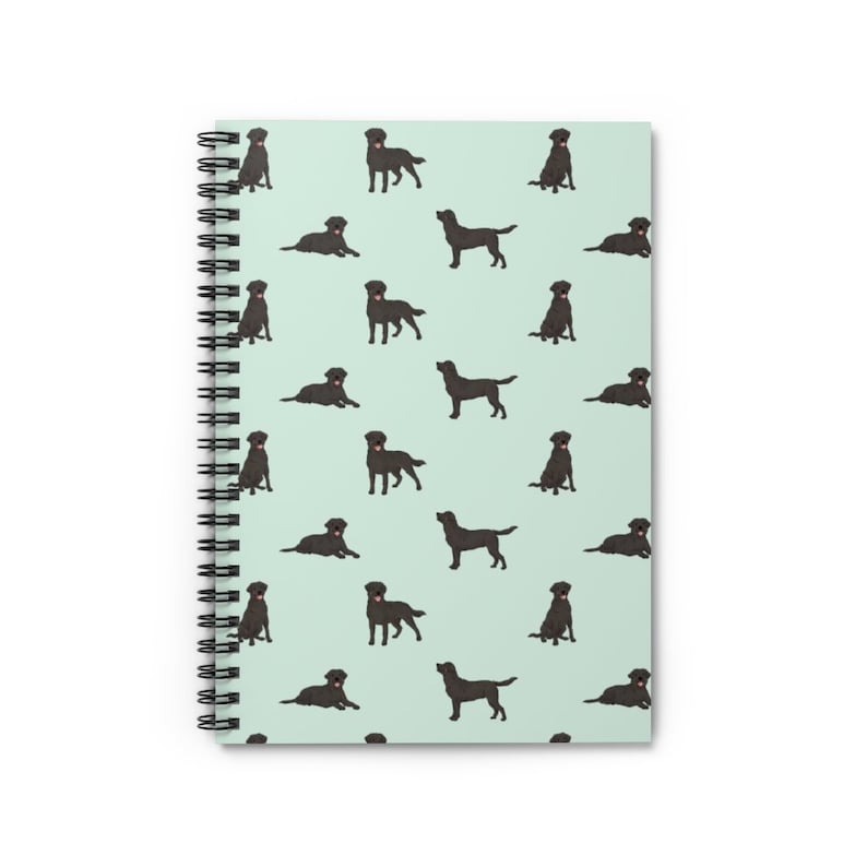 Labrador Retriever Notebook Dog Spiral Notebook Notepad | Etsy