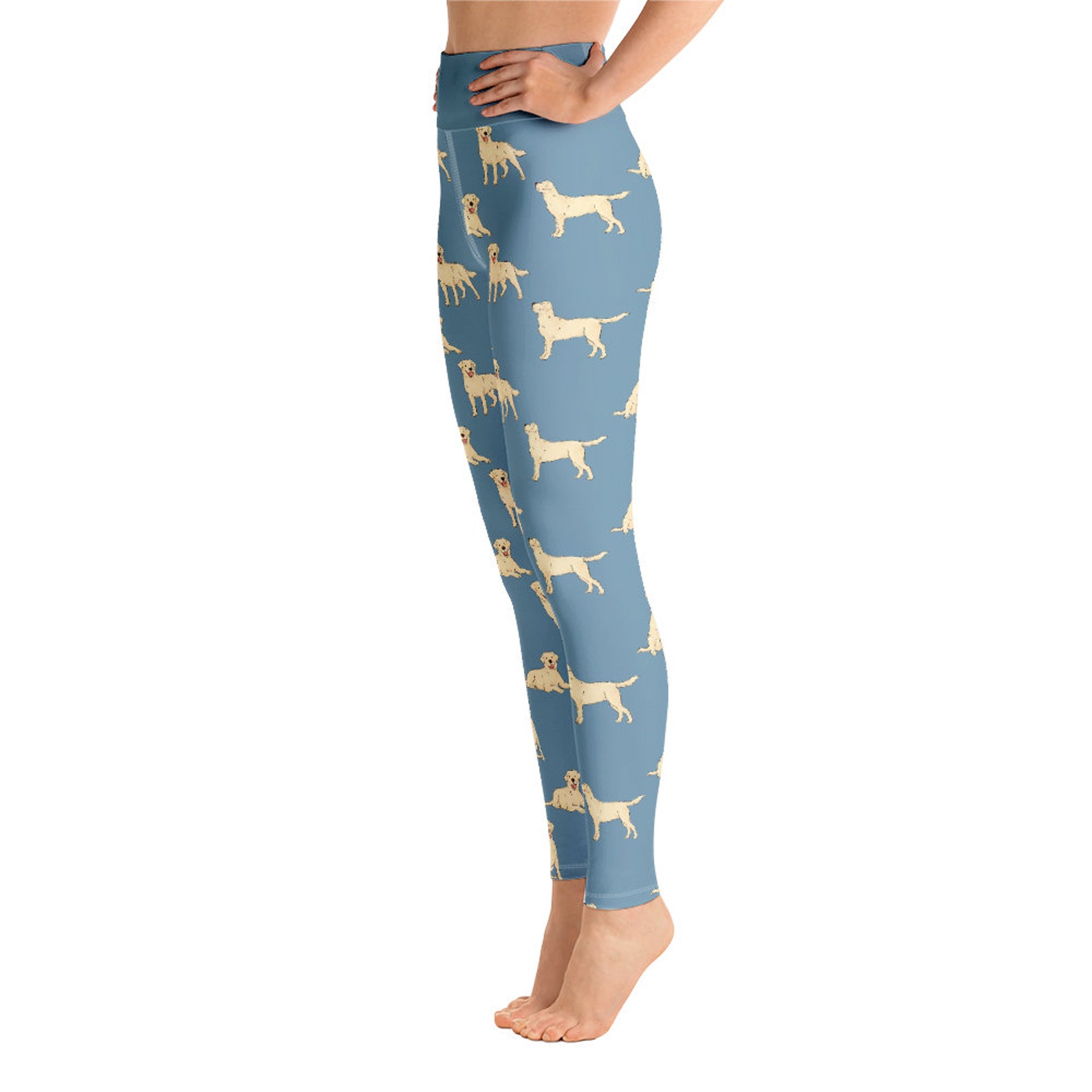Labrador Retriever Leggings Lab Dog Pattern Women Leggings - Etsy