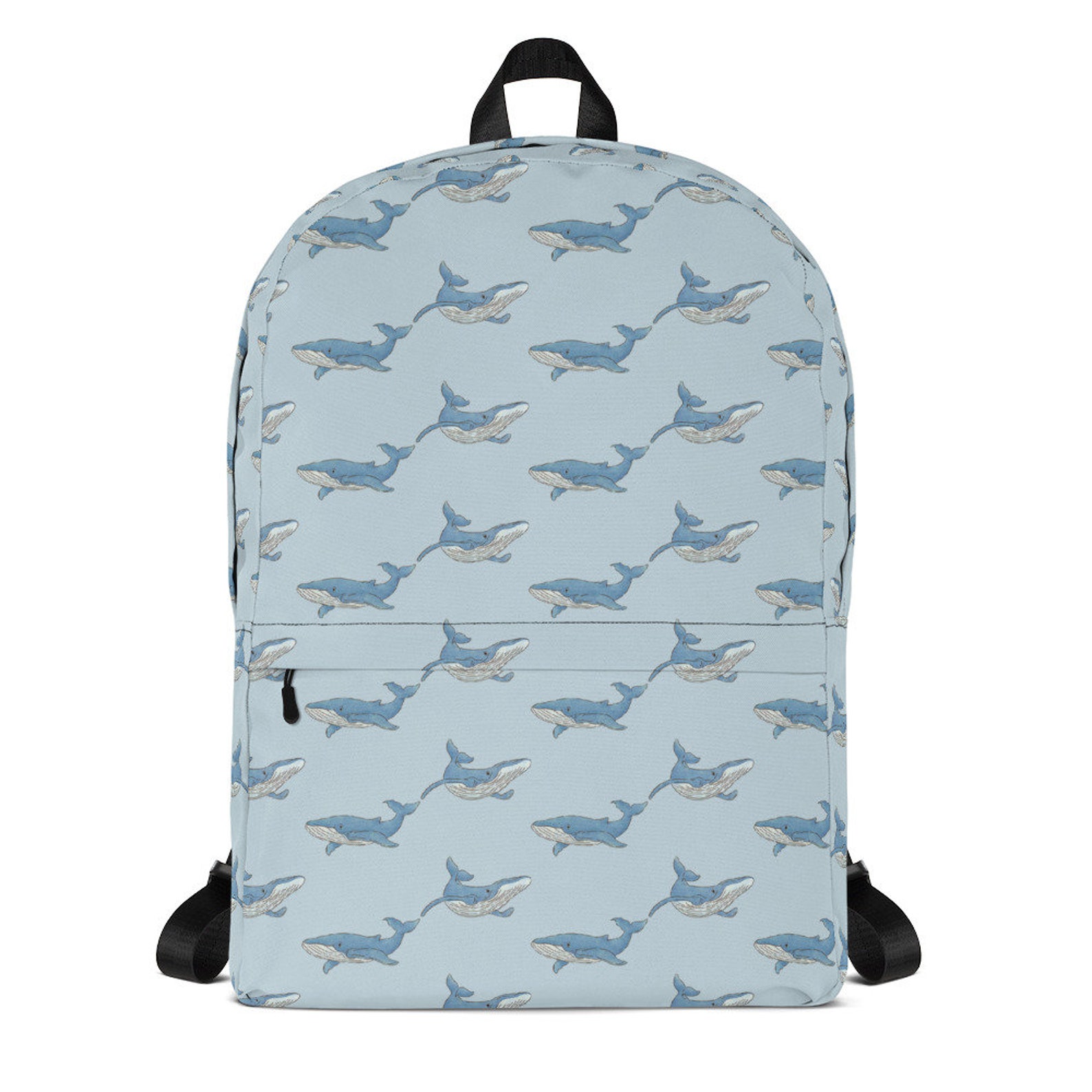 Whale Backpack Ocean Animal Laptop Bag Women's Travel - Etsy