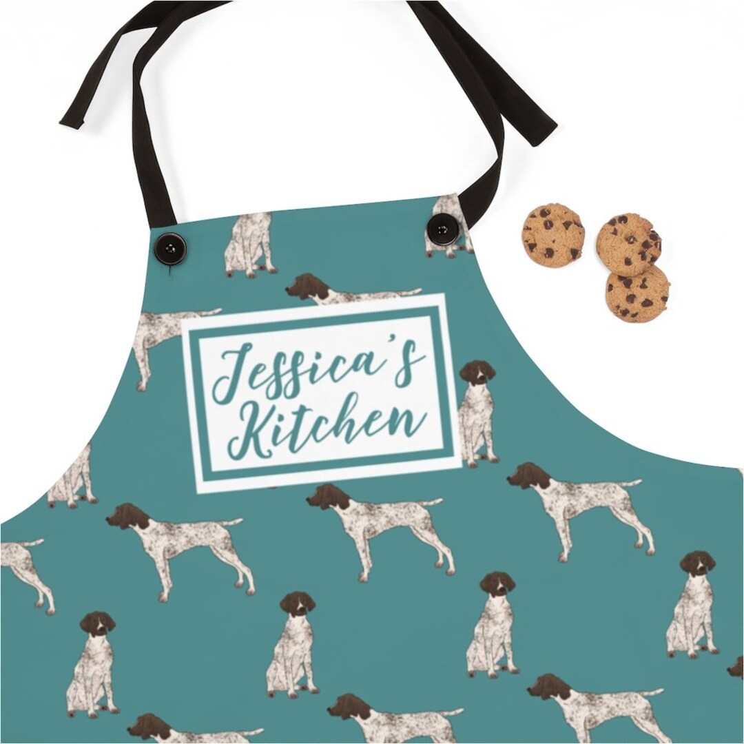 Custom Dog Apron, GSP Aprons, German shorthaired Pointer Personalized ...