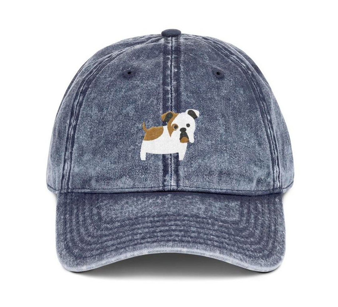 Bulldog Embroidered Baseball Hat Dog Lover Dad Hat Cool - Etsy