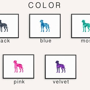 Rhodesian Ridgeback Watercolor Print Art Watercolor Dog Wall - Etsy