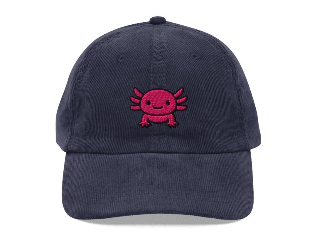 Axolotl Hat, Axolotl Cap, Beanie, Axolotl Embroidered Baseball Hat ...