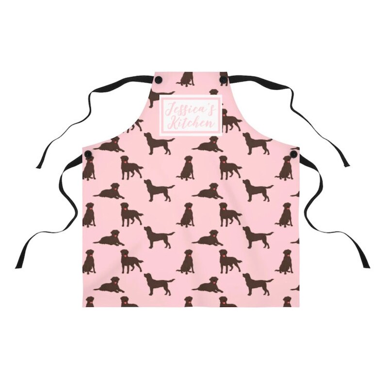 Custom Apron Labrador Retriever Aprons Lab Dog Personalized | Etsy