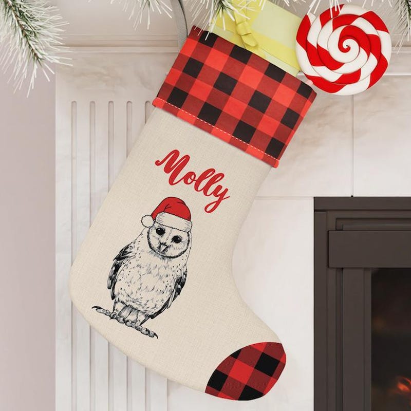 Owl Stocking - Etsy