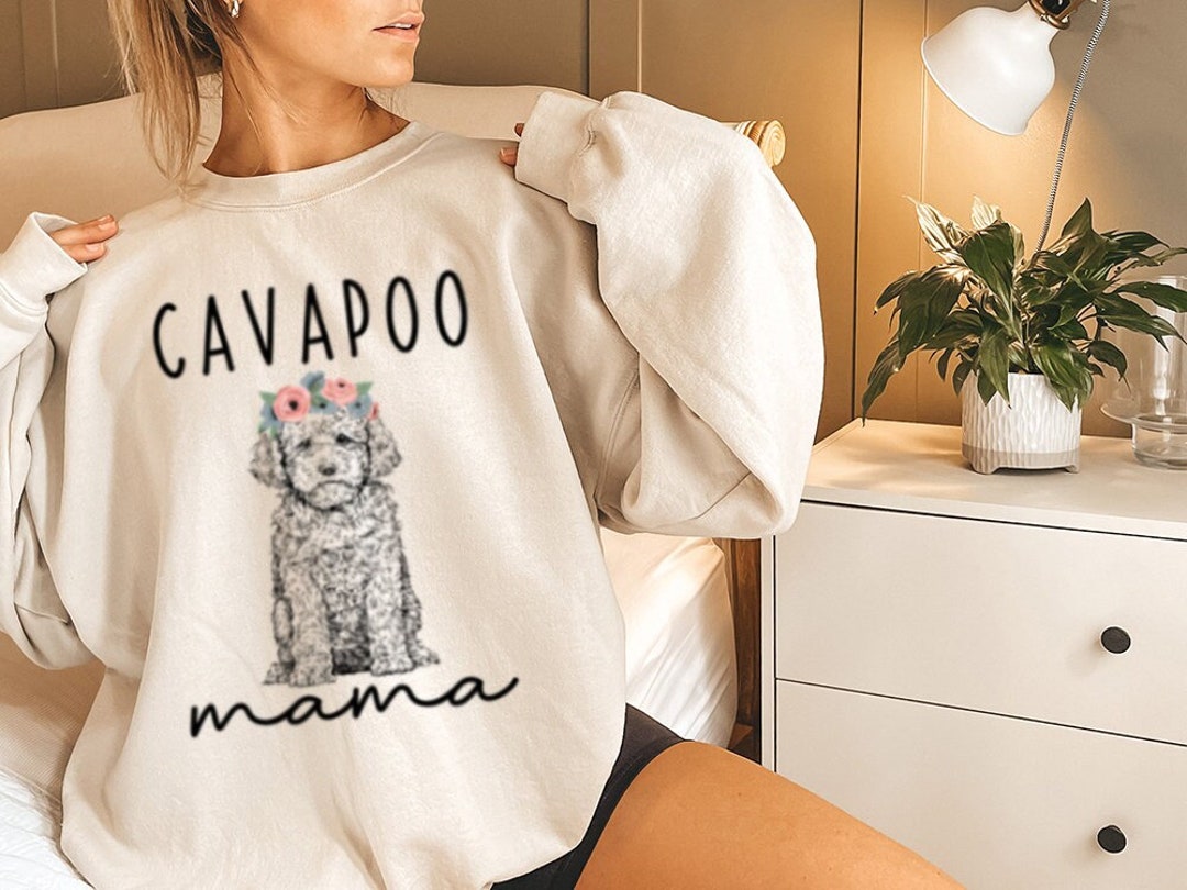Cavapoo Mama Shirt, Doodle Dog Mom T-shirt, Cavadoodle Mom Sweatshirt ...