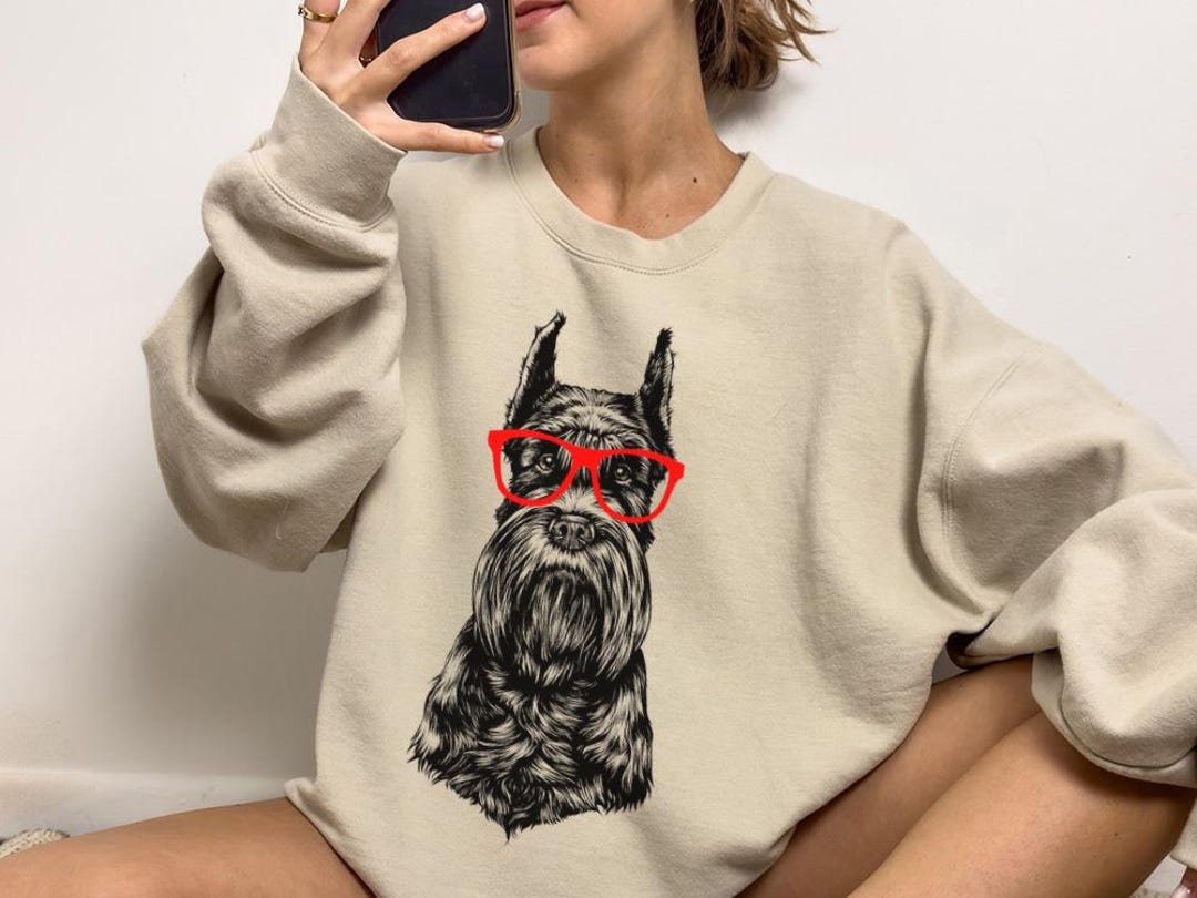 Giant Schnauzer Shirt, Giant Schnauzer Mom Sweatshirt, Funny Giant ...