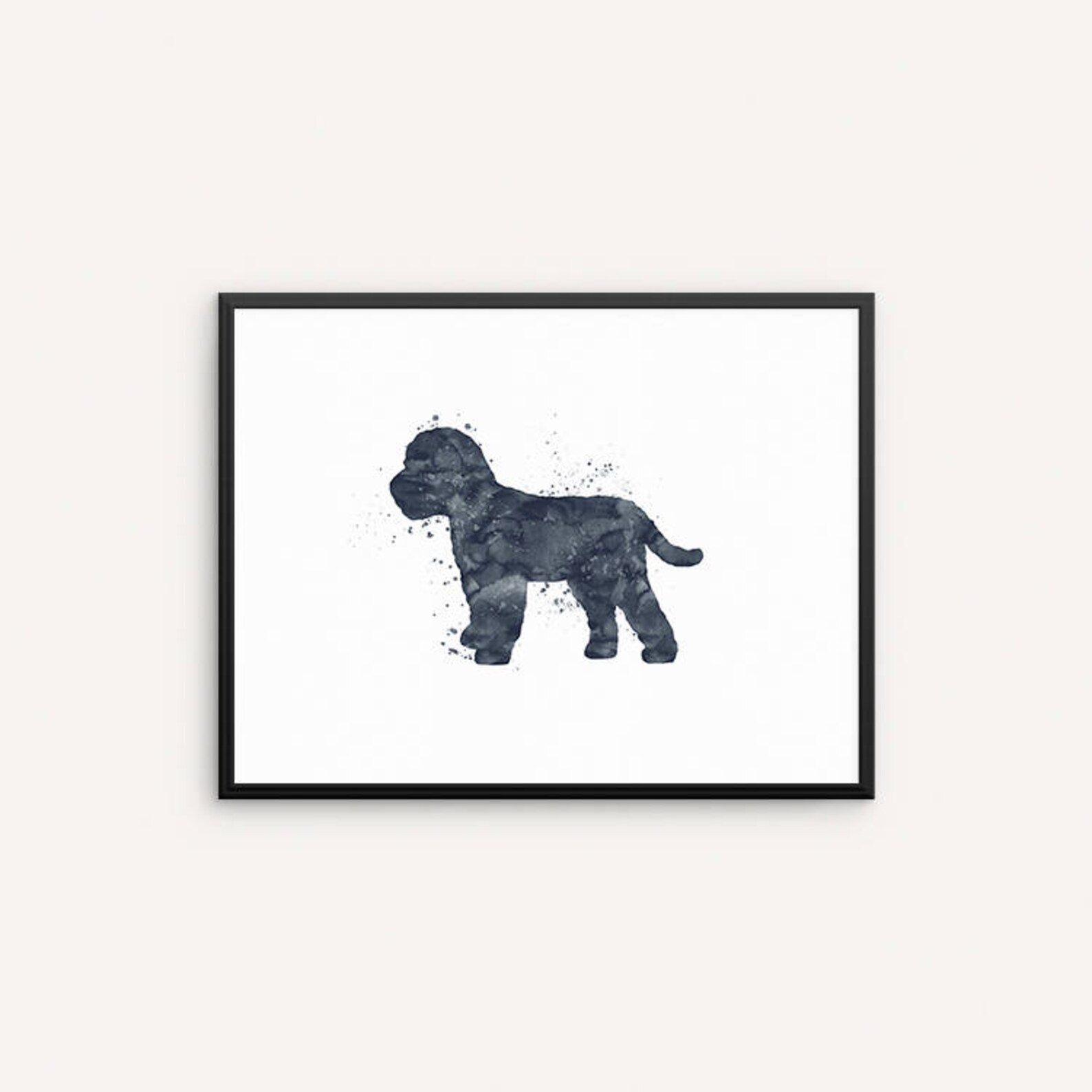 Cockapoo Watercolor Print Cockapoo Art Watercolor Dog Wall - Etsy