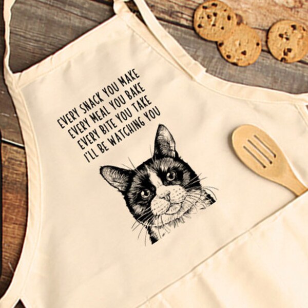 Cat Apron - Etsy