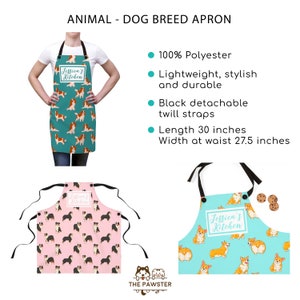 Custom Apron, Sloth Aprons, Animal Personalized Cooking Baking Apron ...