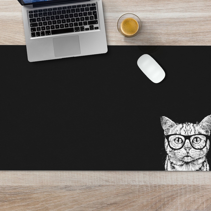 Cat Desk Mat Tabby - Etsy