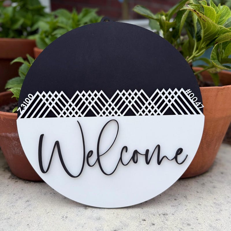 Outdoor Welcome Sign - Etsy