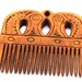 Viking Wooden Comb with a pattern from Northen Norway | Etsy
