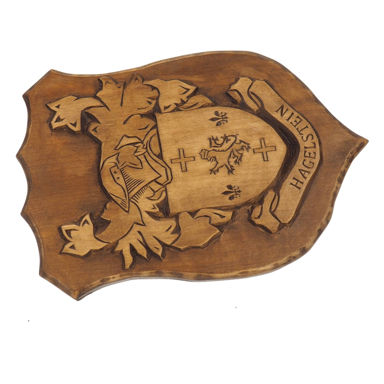 Tournament Personalized Family Crest, Hand Carved, Coat of Arms, Custom ...