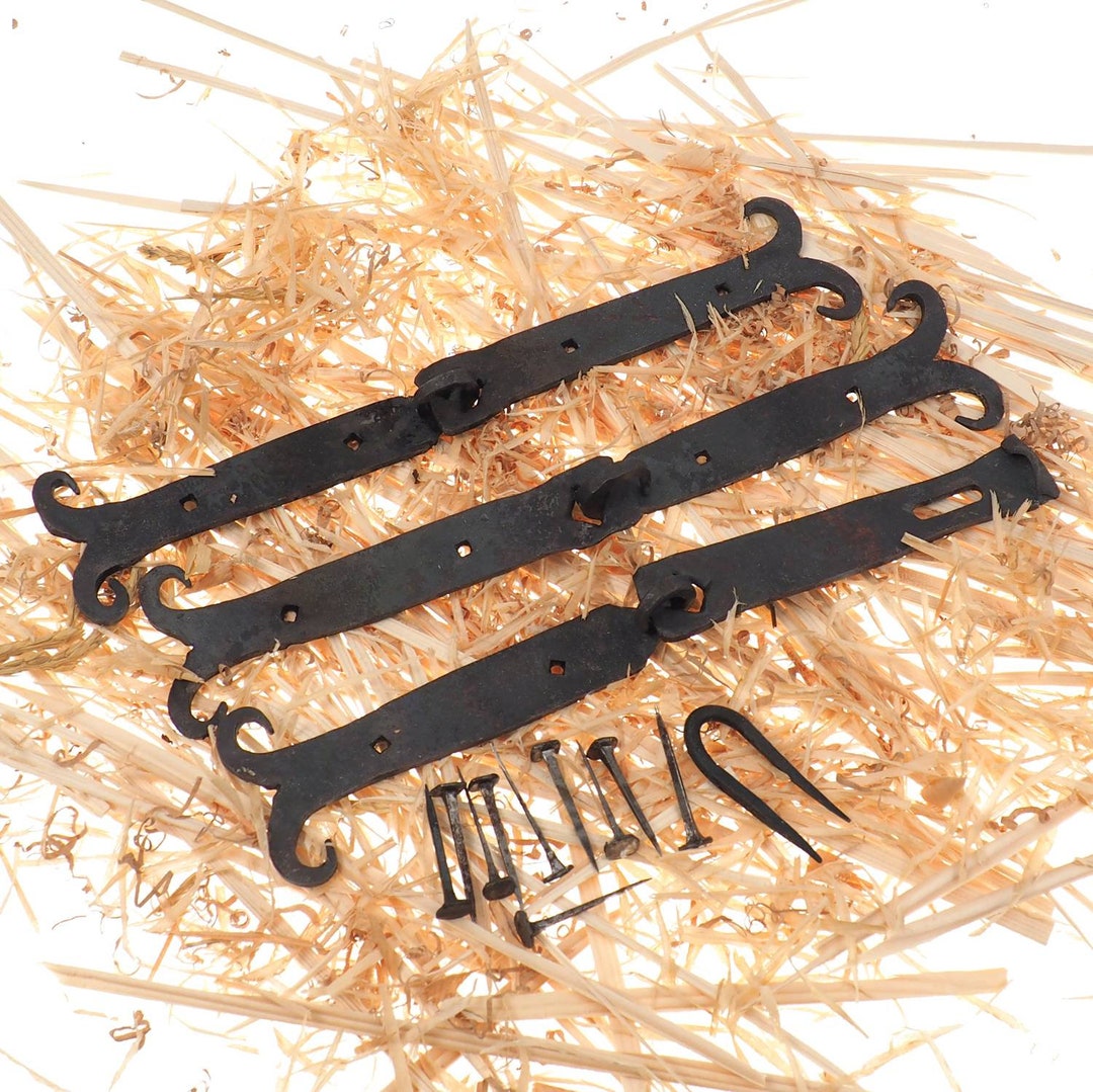 Hand Forged Hinges for the Chest,viking Chest, Reenactment Chest, Sca ...