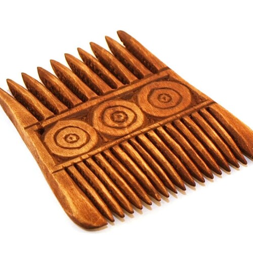 Viking Wooden Comb With a Pattern From Northen Norway - Etsy