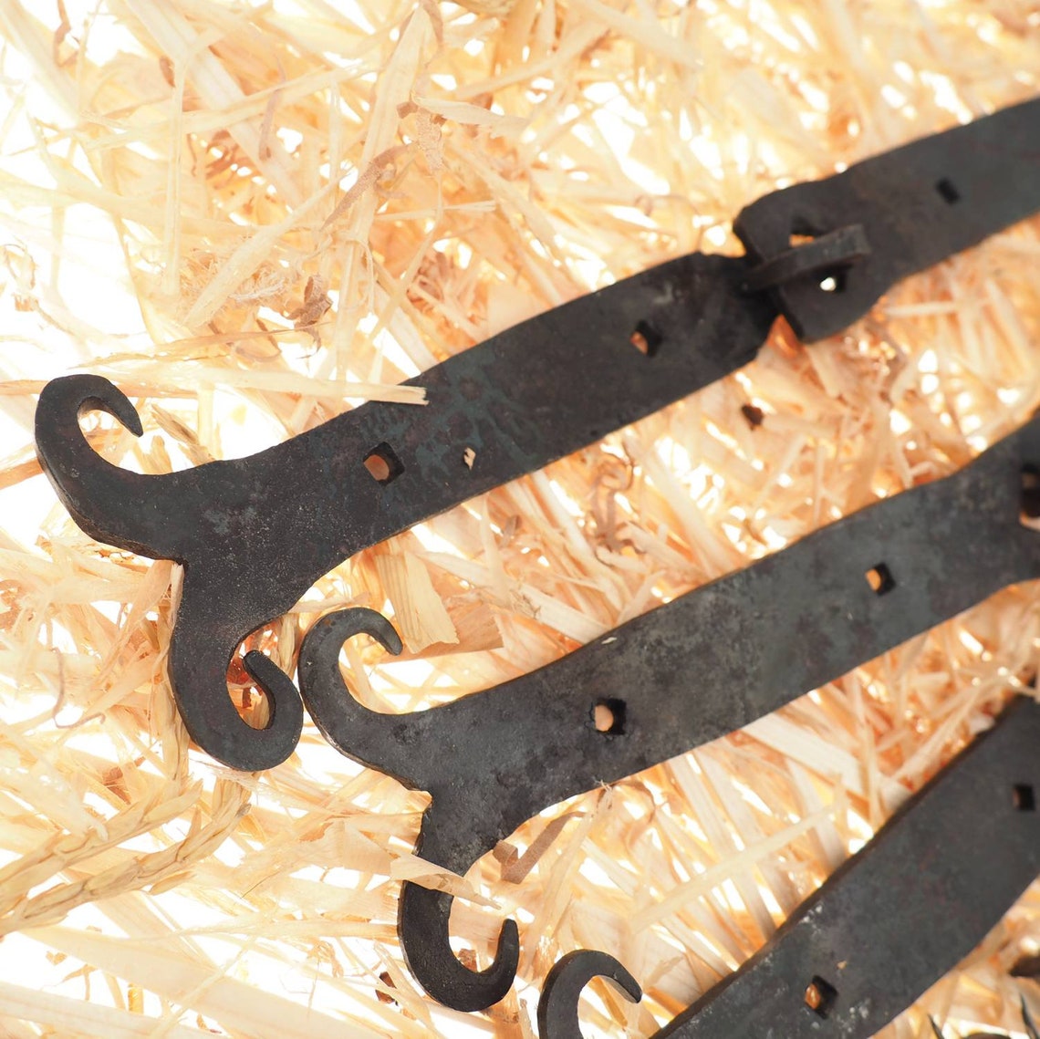 Hand Forged Hinges for the Chest,viking Chest, Reenactment Chest, Sca ...