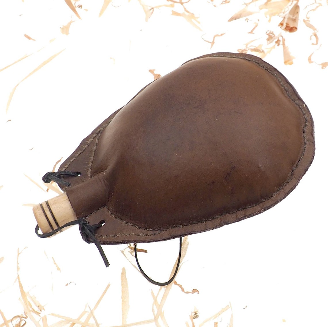 Egg Shape Waterskin 17 Oz natural Water Bottle for Bear and - Etsy