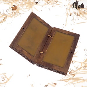 Wax Tablet, Viking Pattern, Hand Carved, Medieval Theme, Perfect Gift ...