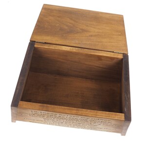 Viking Personalized Wood Memorial Box With Yggdrasil, Wooden Carved ...