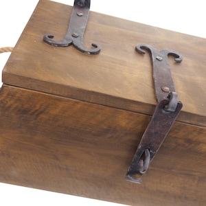 Simple Personalized Viking Chest, Hand Made, Norse Box, Chest With ...