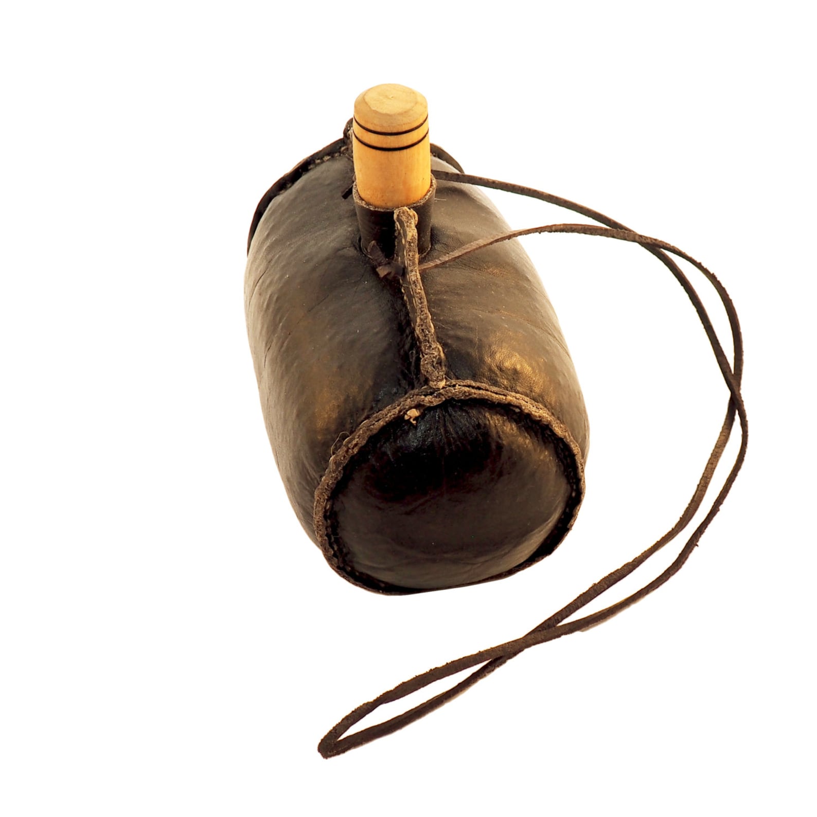 Large Hand Crafted Authentic Medieval Wine Skin With Wooden - Etsy Norway