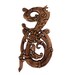 Wooden Hand Carved Dragon, Ringerike Style, Personalized, Dragon Wall ...