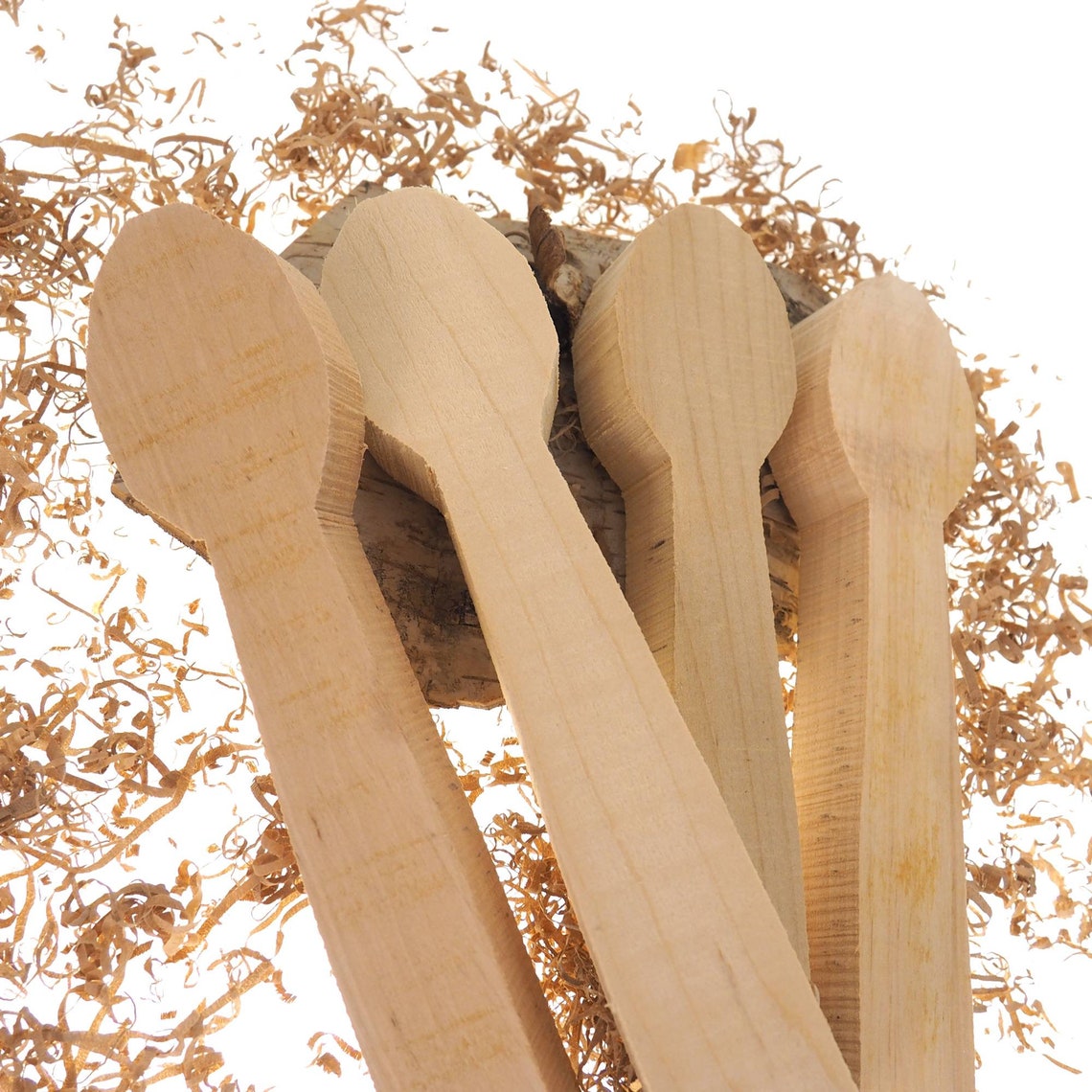 Linden Tree Carving Wood Spoon Blank Set 2 Piece Set - Etsy