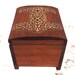 Big Wooden Historical Jewelry Box With Thor Hammer Memorial Box Wooden ...