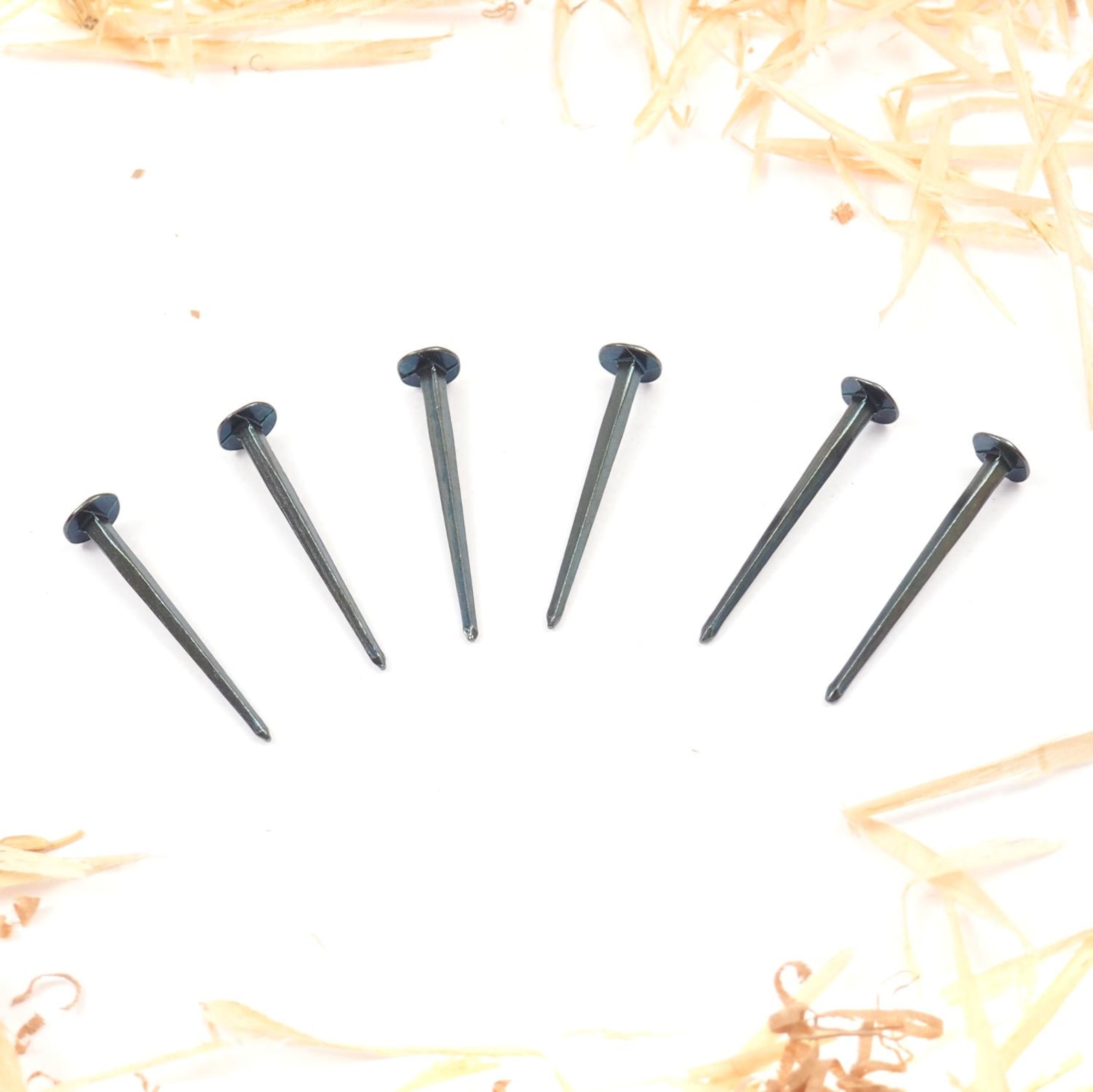 Hand Forged Nails Iron Spikes With Square Head 2 Inch Long - Etsy